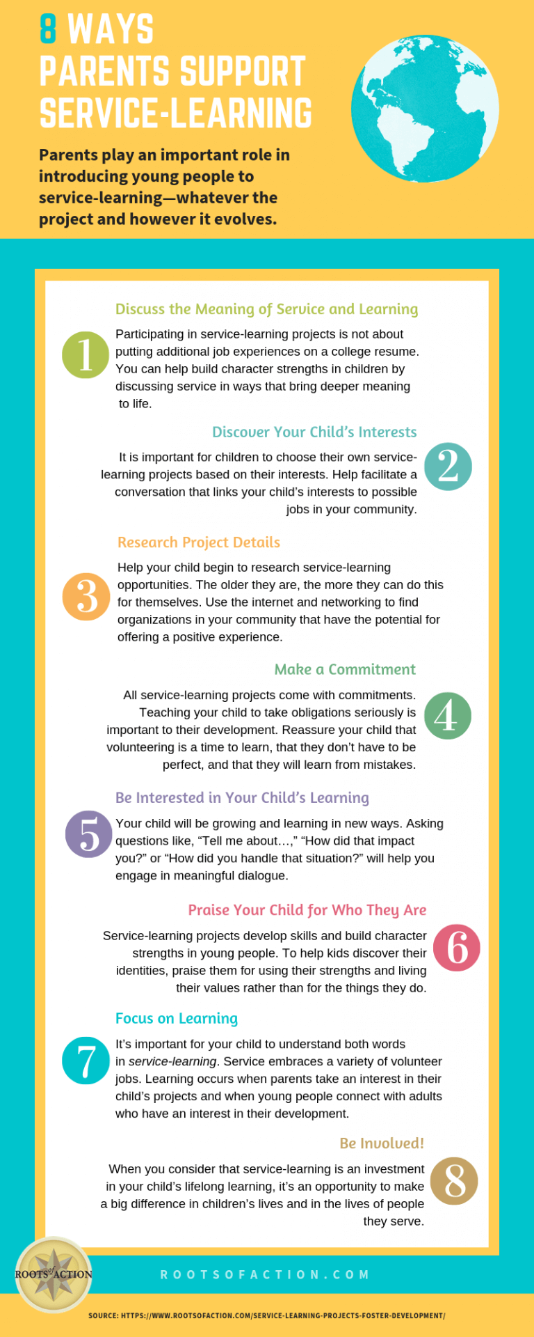 Service-Learning Fosters Lifelong Development - Roots of Action